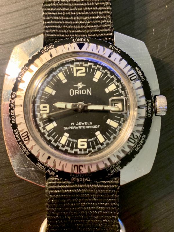 Orion Diver 'Manta Ray" - Chronopedia