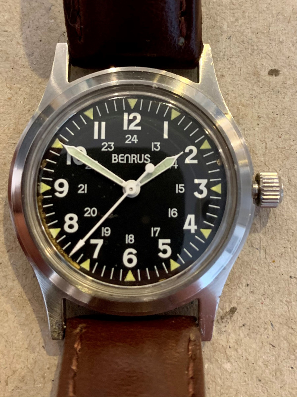 Benrus MIL-W-46374 D-Day 50th Anniversary - Chronopedia